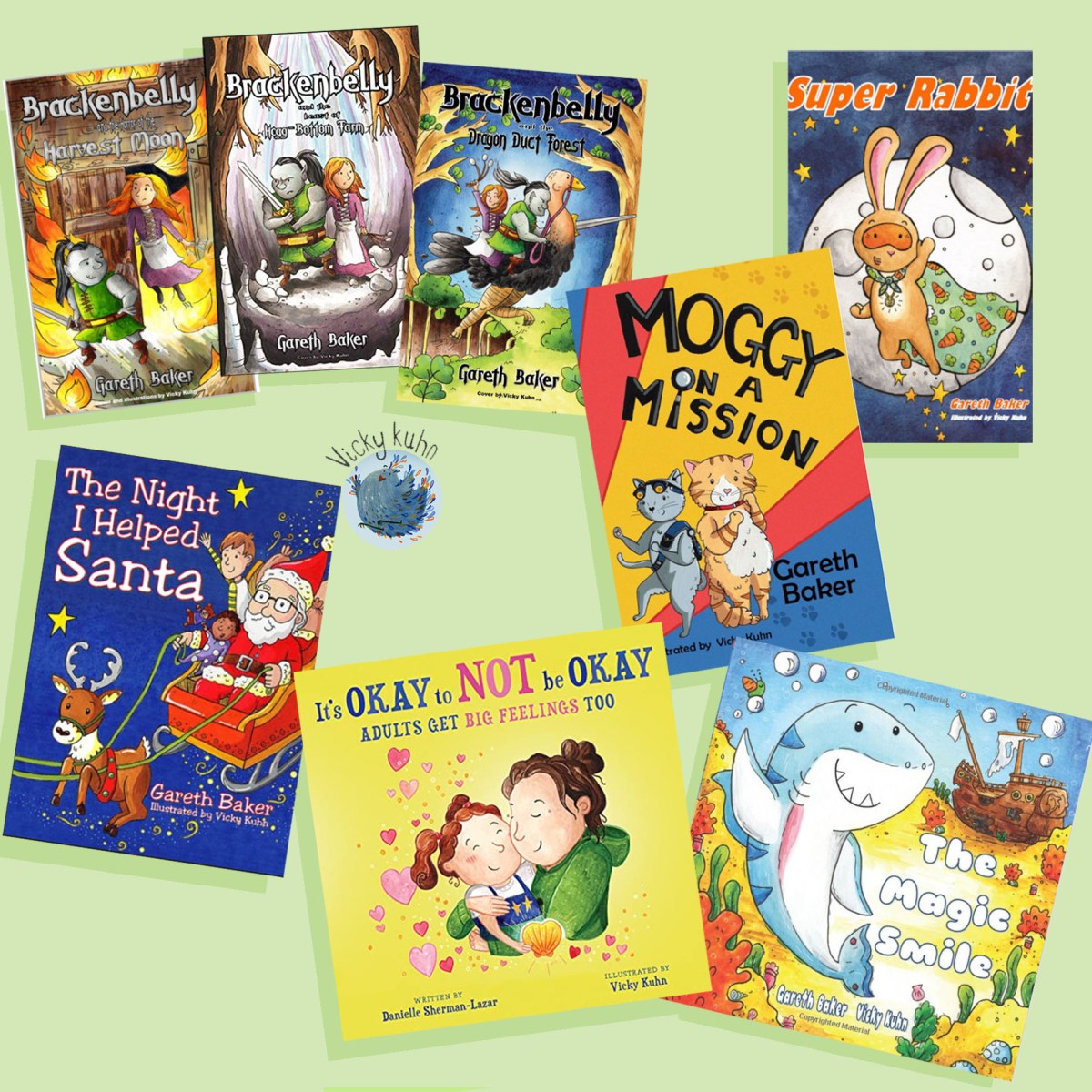 Books – Vicky Kuhn Illustration